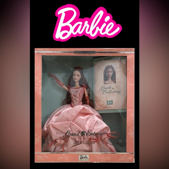 Barbie | Accents | Barbie Grand Entrance Doll In Pink And Gold Gown ...
